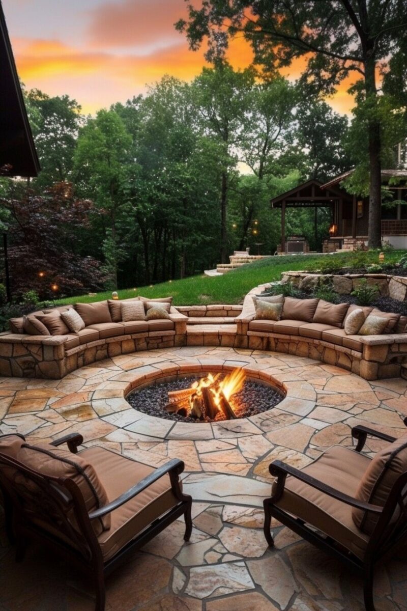 Want a Cozy Spot to Unwind? These Simple Backyard Fire Pit Ideas ...