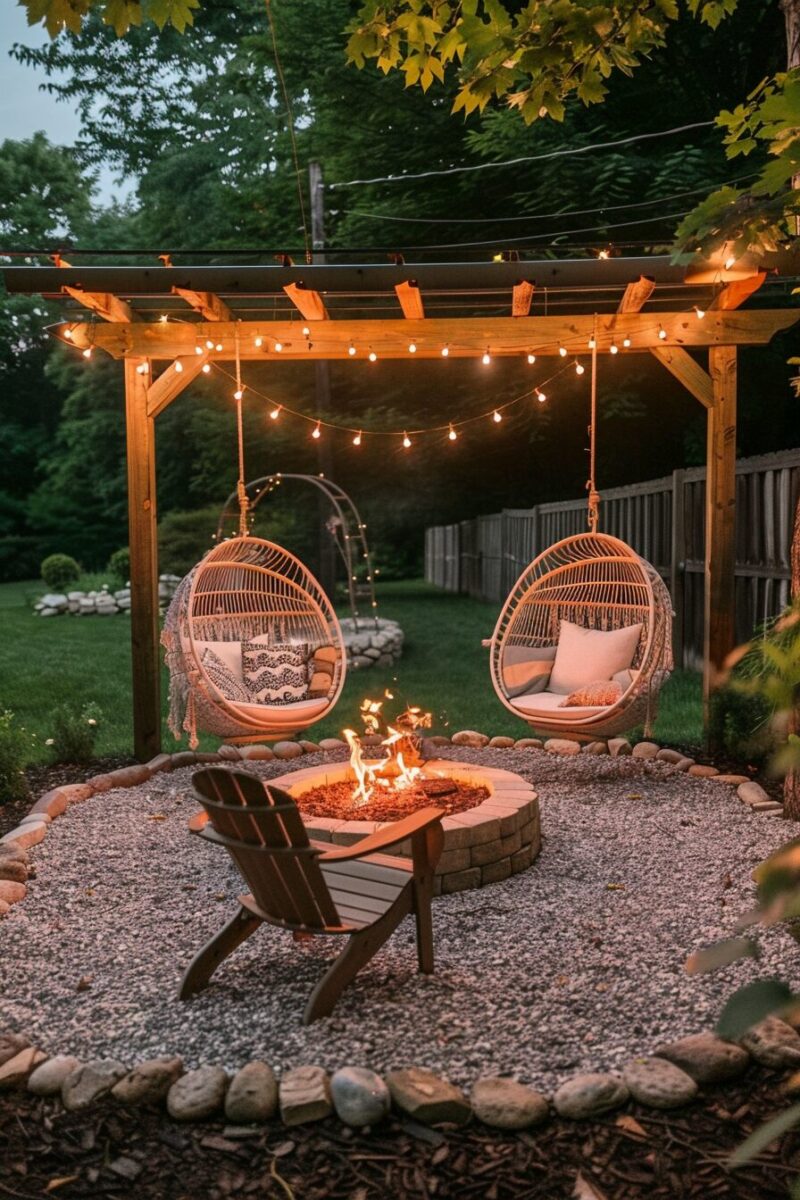 Want a Cozy Spot to Unwind? These Simple Backyard Fire Pit Ideas ...