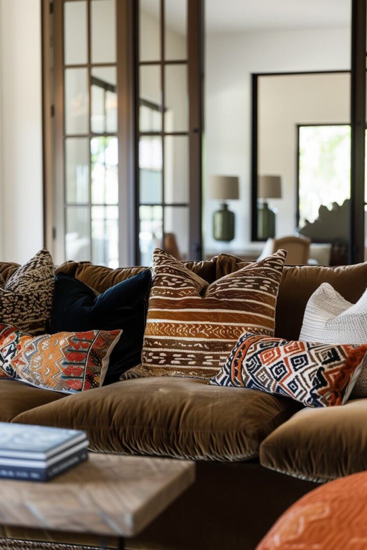 25 Eye-Catching Throw Pillow Ideas for Your Couch - H.M.G