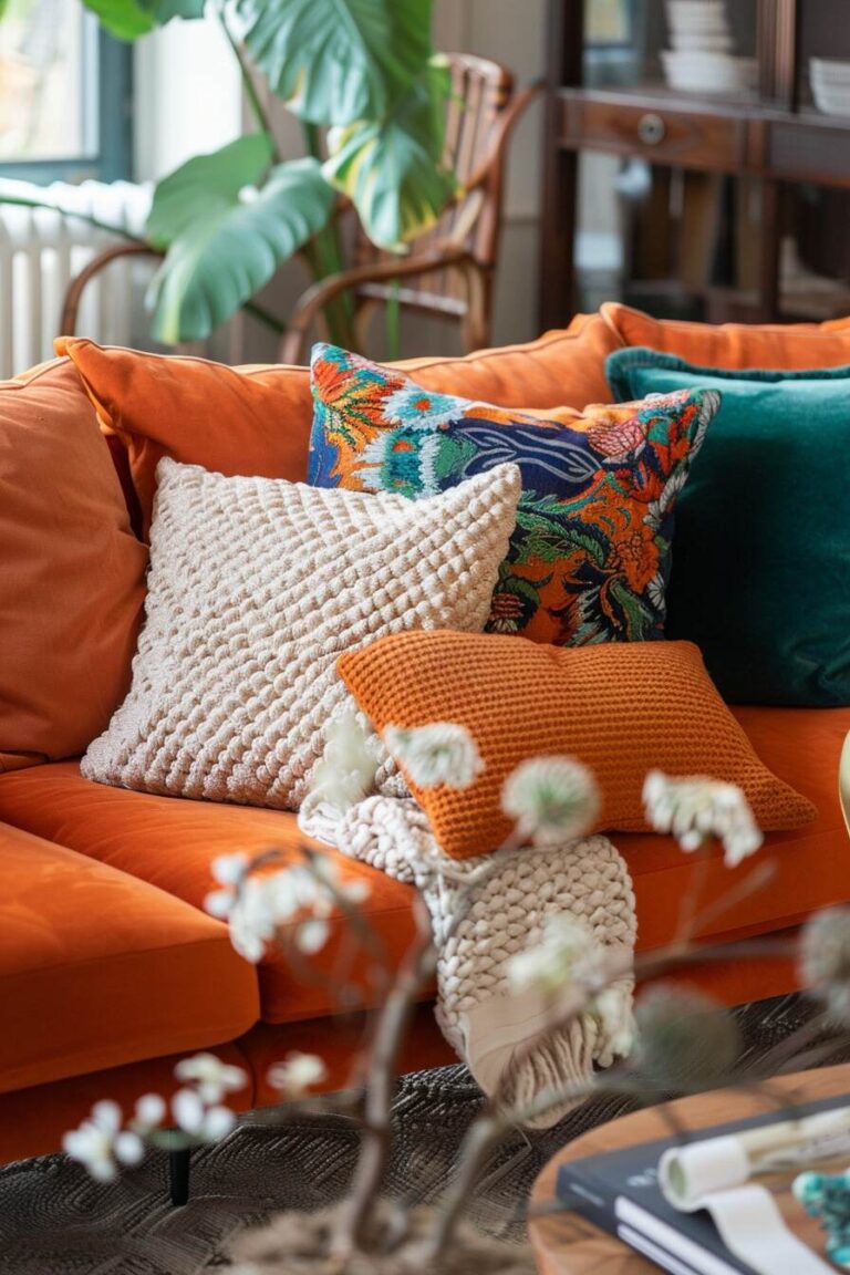 30+ Eye-Catching Throw Pillow Ideas for Your Couch - H.M.G