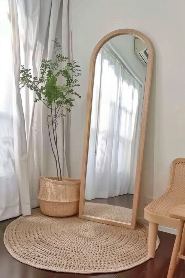25+ Artistic Boho Mirror Ideas for an Effortlessly Stylish Room - H.M.G