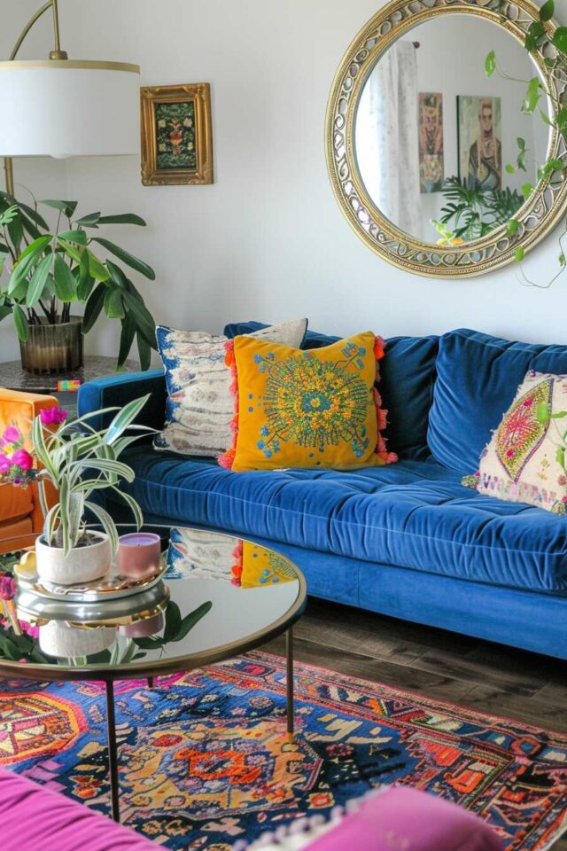 25+ Artistic Boho Mirror Ideas for an Effortlessly Stylish Room - H.M.G