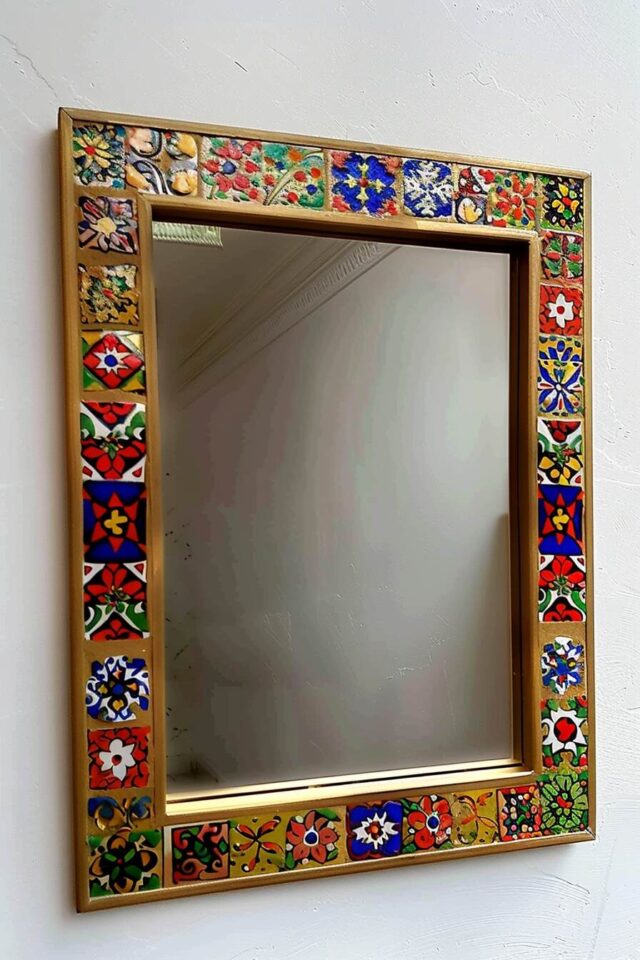 23 Artistic Boho Mirror Ideas for an Effortlessly Stylish Room - H.M.G