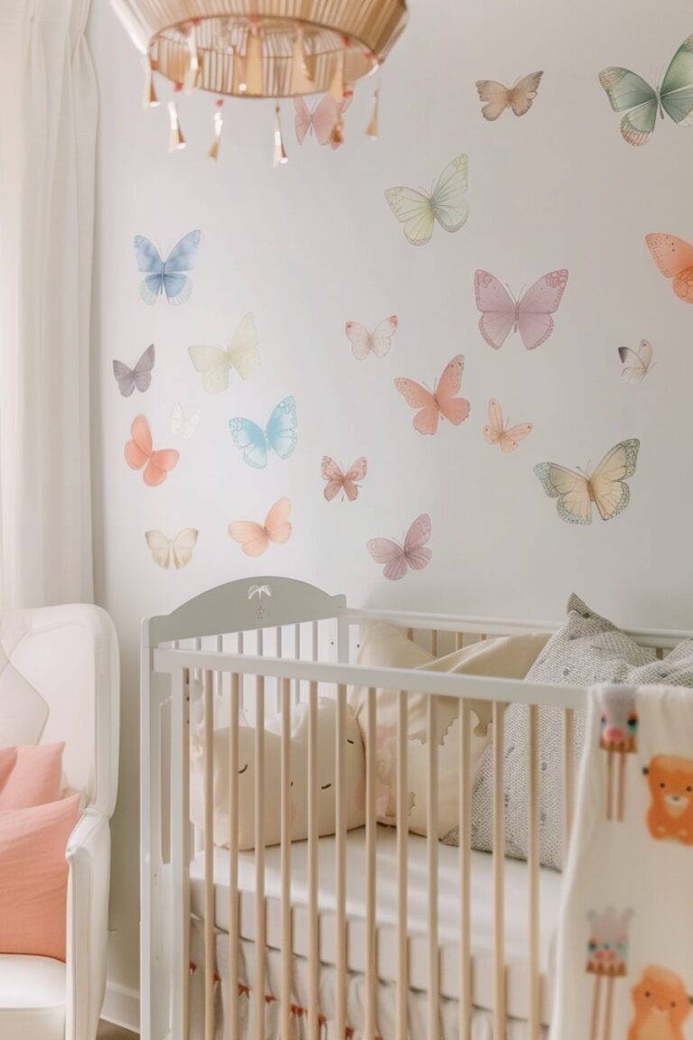 20+ Enchanting Butterfly Nursery Ideas for a Magical Baby Room - H.M.G
