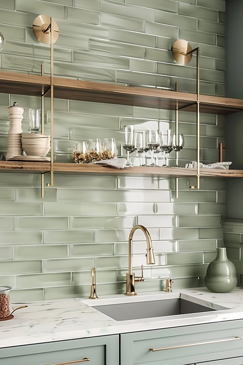 23 Refreshing Green Kitchen Ideas to Bring Nature to Your House - H.M.G