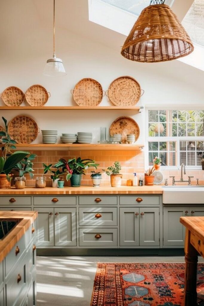 23 Refreshing Green Kitchen Ideas to Bring Nature to Your House - H.M.G