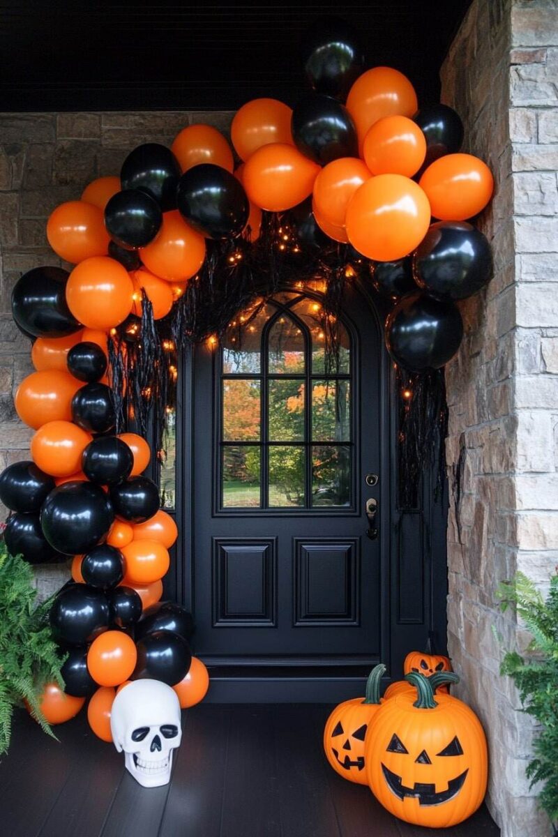 20 Scary DIY Halloween Front Porch Decor Ideas - H.M.G