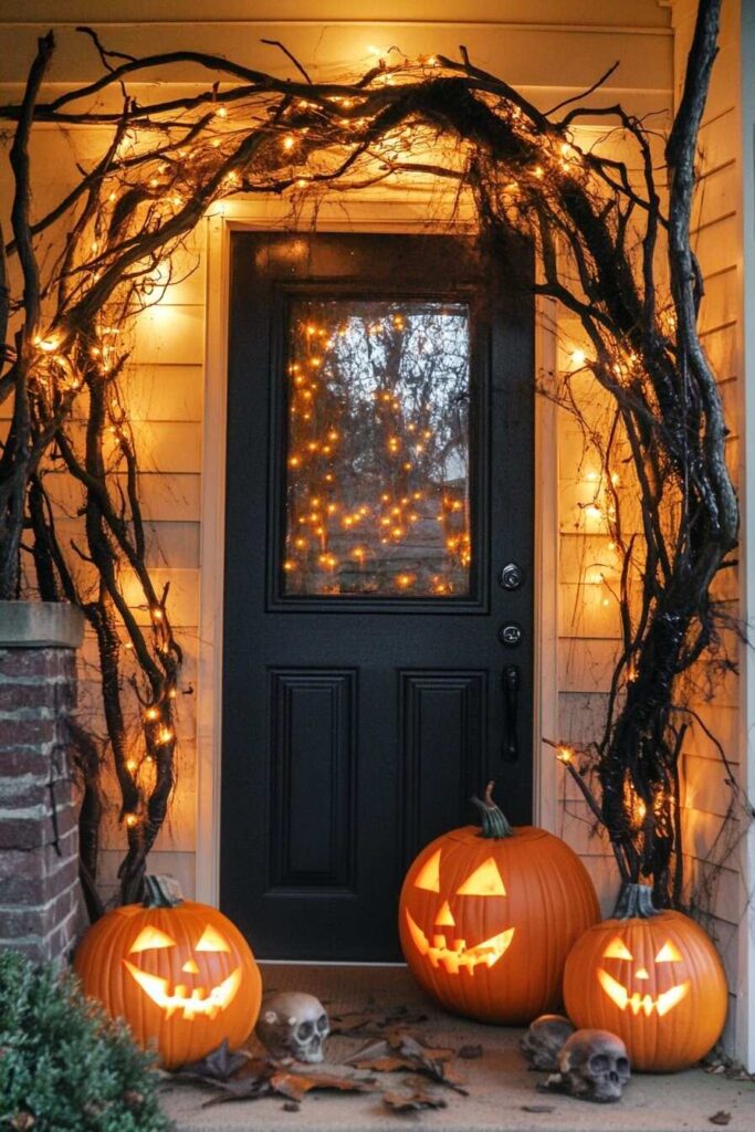 Simple (Yet Scary) DIY Halloween Front Porch Decorations Anyone Can ...
