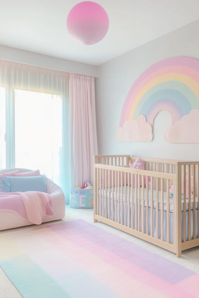 30+ Inspiring Rainbow Nursery Ideas for a Joyful Baby Room - H.M.G