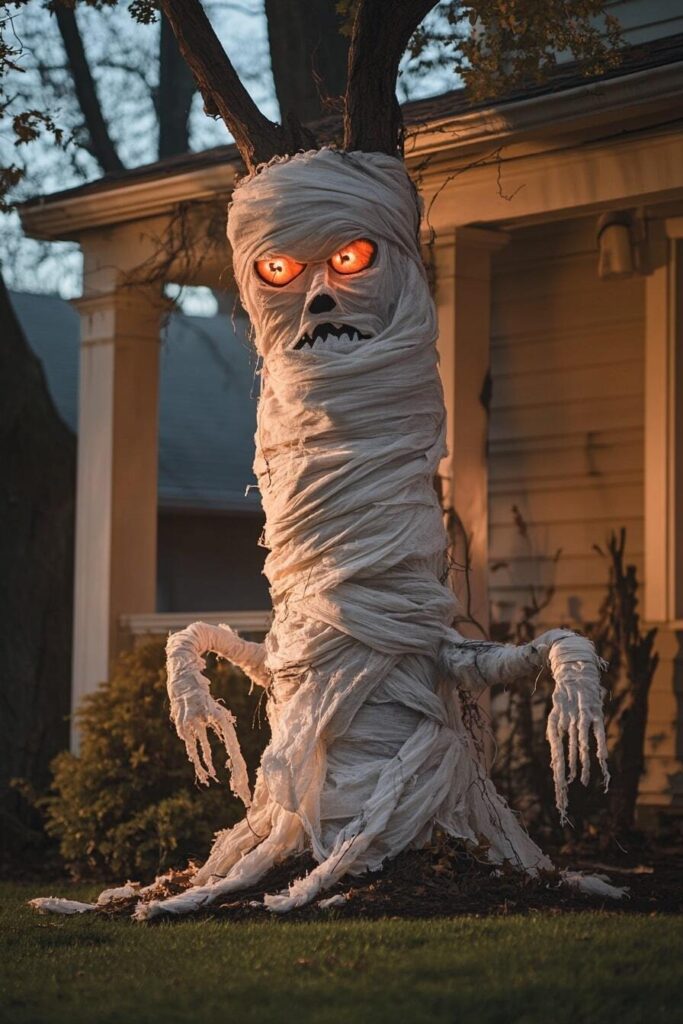 These Simple Outdoor Halloween Decorations Will Scare Your Neighbors ...