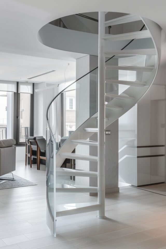 18 Breathtaking Floating Staircase Ideas for a Modern Aesthetic - H.M.G