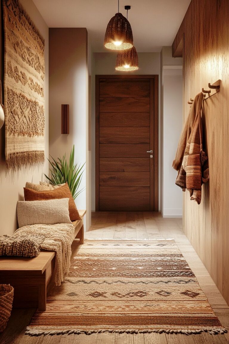 20+ Must-Try Boho Hallway Styles for a Dreamy Home - H.M.G