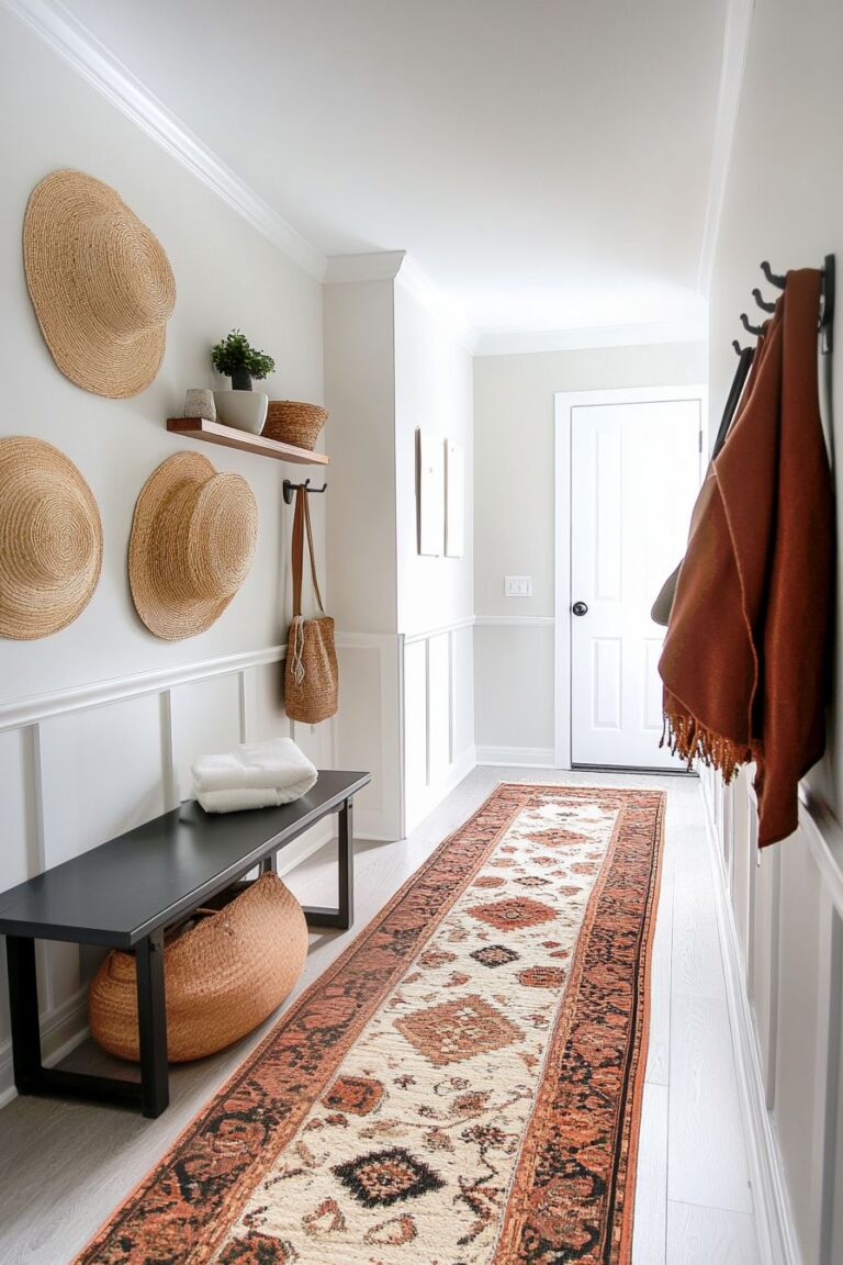 20+ Must-Try Boho Hallway Styles for a Dreamy Home - H.M.G