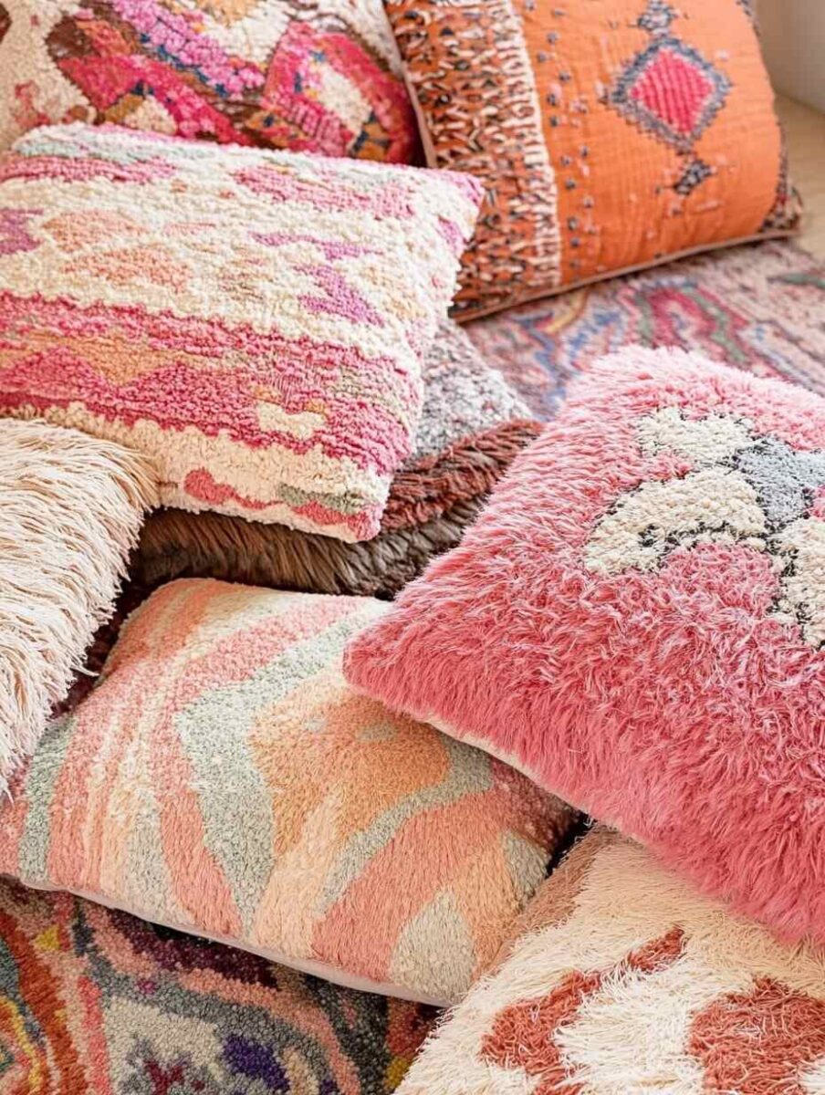 20 Dreamy Boho Floor Pillows for a Cozy, Stylish Living Room - H.M.G