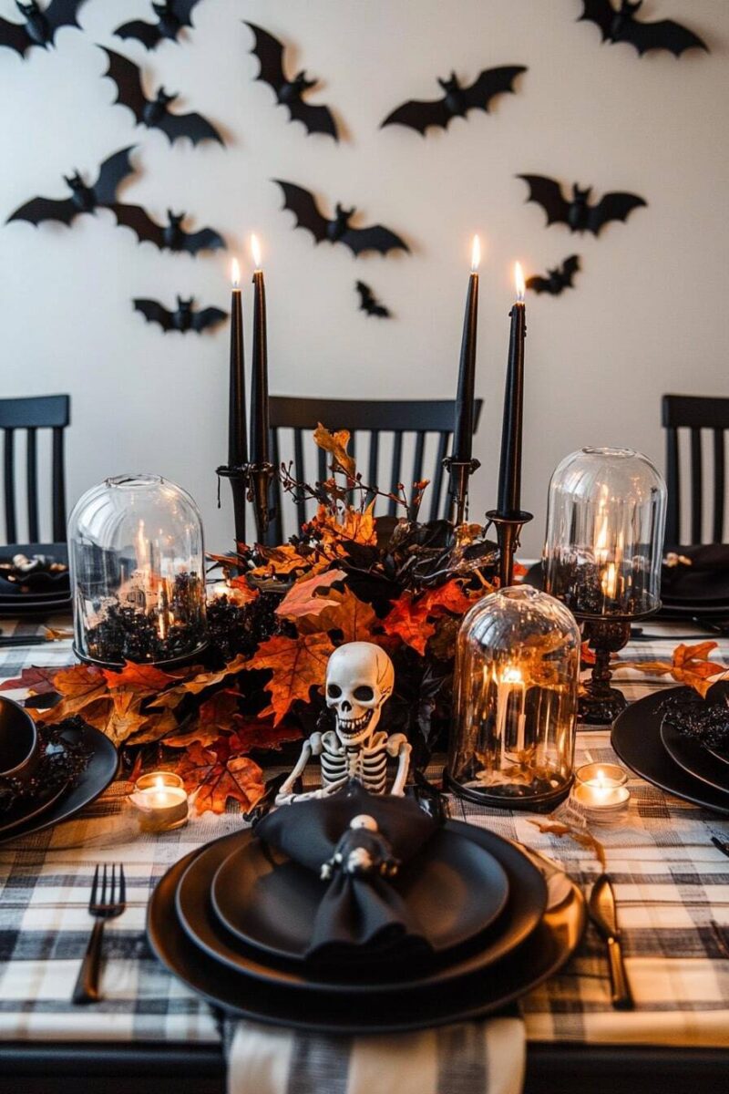 20 Boo-tiful Halloween Table Centerpiece Ideas to Haunt Your Guests - H.M.G