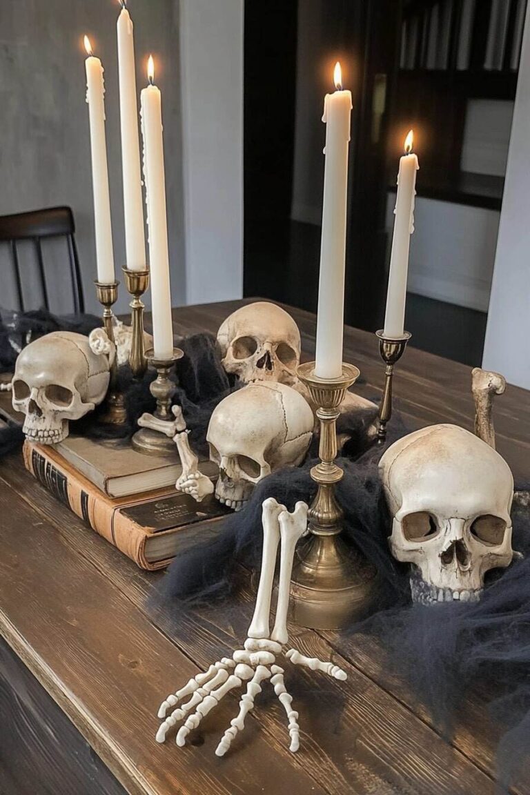 These Boo-tiful Halloween Table Centerpieces Will Haunt Your Guests - H.M.G