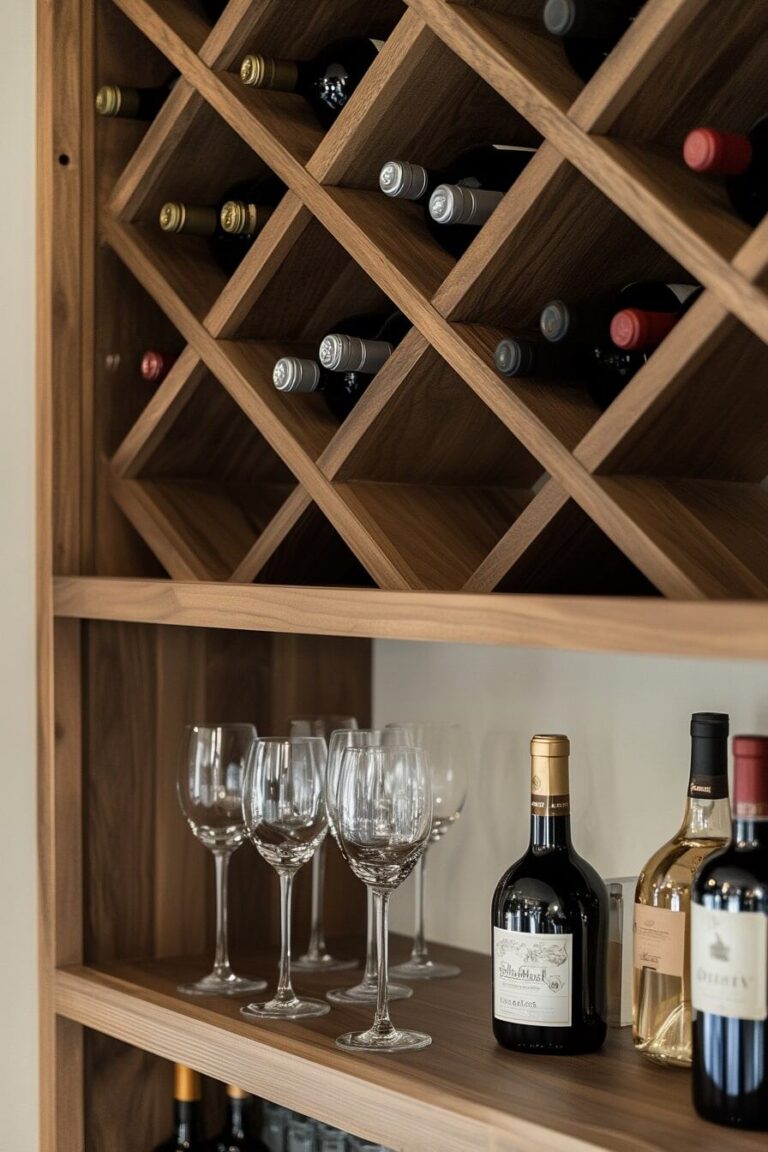 23 Stylish Home Bar Shelf Ideas to Elevate Your Space - H.M.G