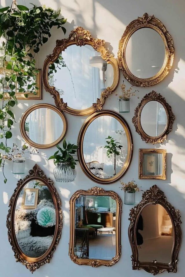 100+ Inspiring Gallery Wall Ideas to Make Your Living Room Pop - H.M.G