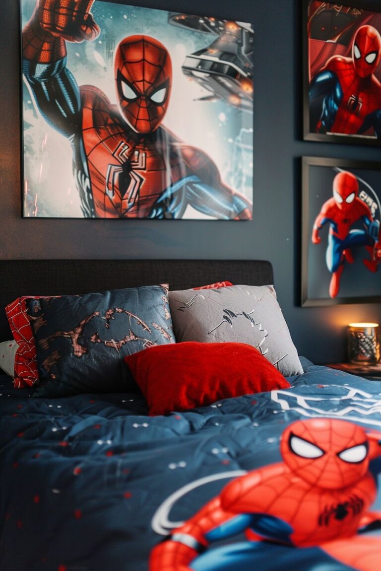 22 Epic Marvel Bedroom Ideas for Boys - H.M.G