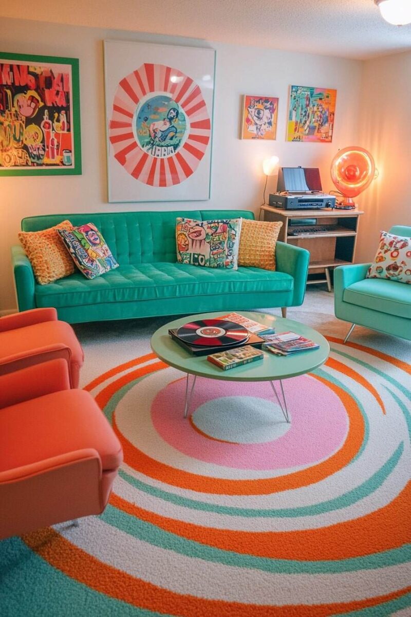 25 Vibrant Maximalist Living Room Ideas for a Bold Home Makeover - H.M.G