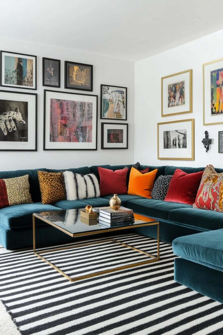25 Vibrant Maximalist Living Room Ideas for a Bold Home Makeover - H.M.G