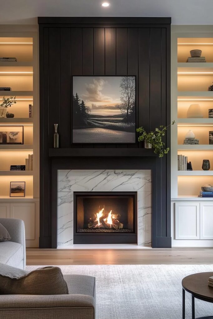 15+ Fresh Shiplap Wall Concepts to Refresh Your Living Room - H.M.G