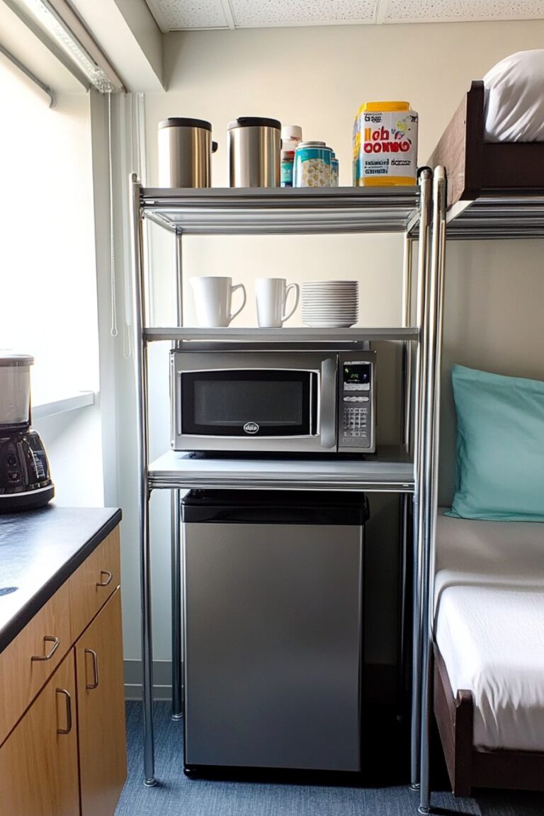 15+ Practical Ideas for Small Dorm Kitchens That Every Freshman Needs ...
