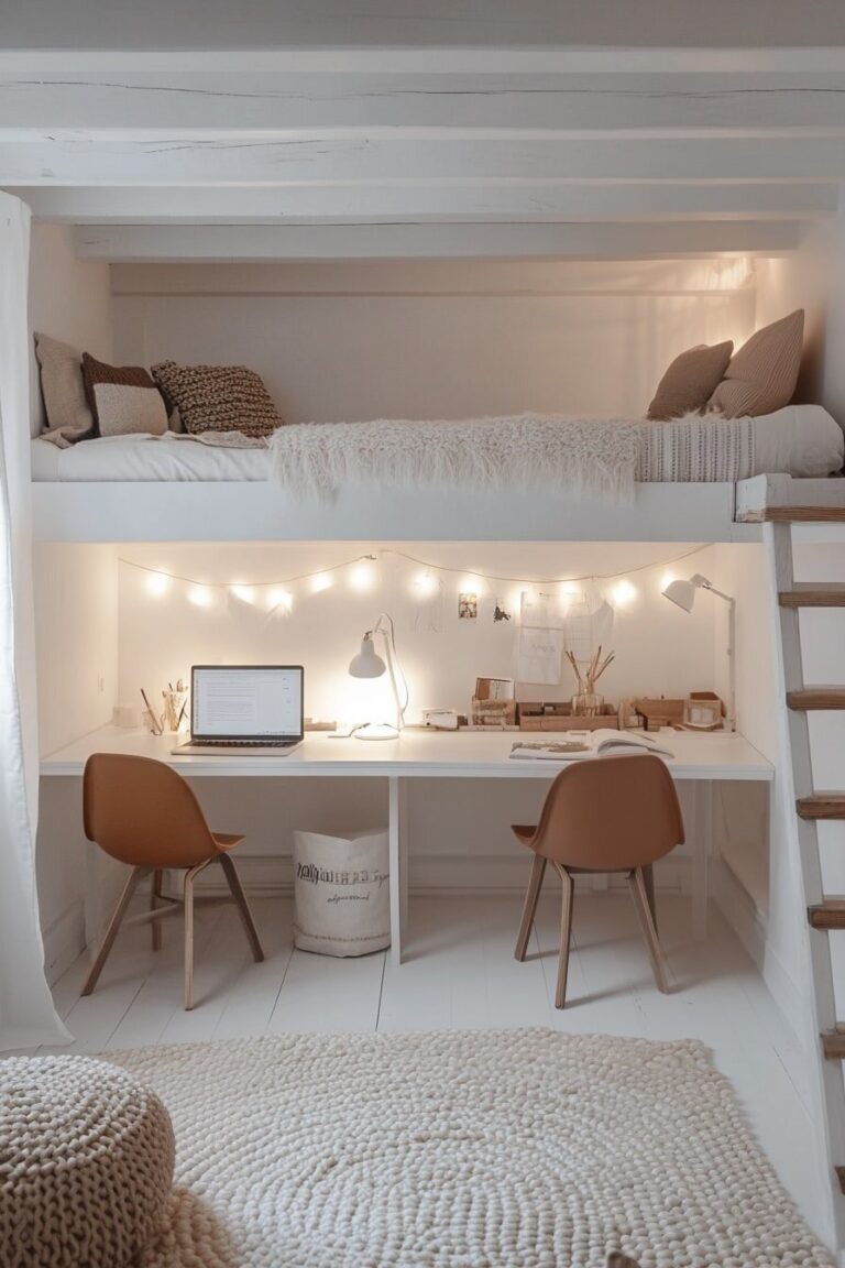 20 Double Desk Layout Ideas for Small Home Offices - H.M.G