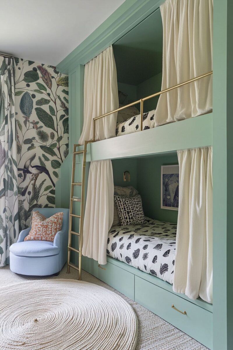 27 Cool and Creative Bunk Room Ideas for Boys - H.M.G