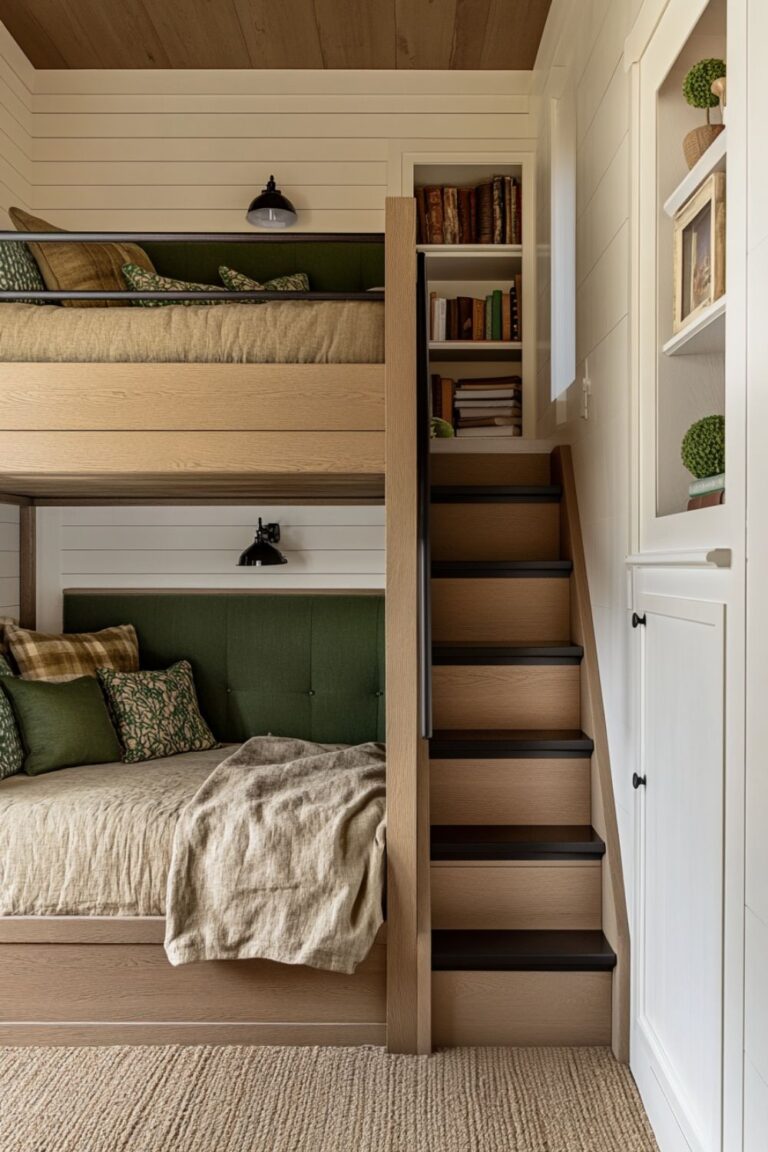 27 Cool and Creative Bunk Room Ideas for Boys - H.M.G