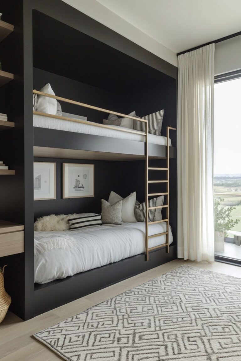27 Cool and Creative Bunk Room Ideas for Boys - H.M.G