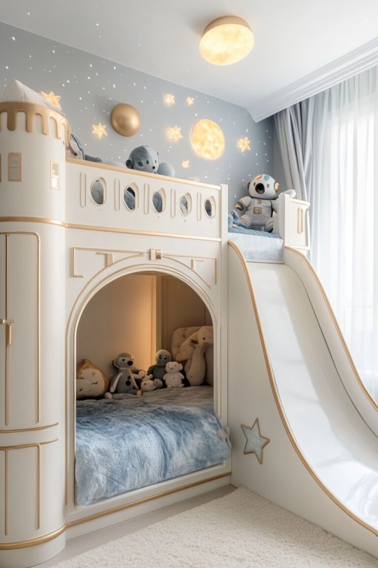 27 Cool and Creative Bunk Room Ideas for Boys - H.M.G