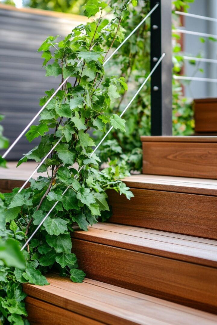 20 Creative Deck Stair Ideas That Will Make Your Neighbors Jealous! - H.M.G