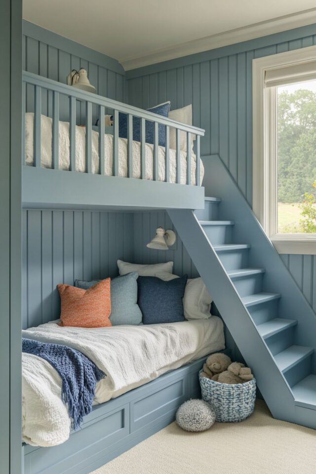 27 Cool and Creative Bunk Room Ideas for Boys - H.M.G