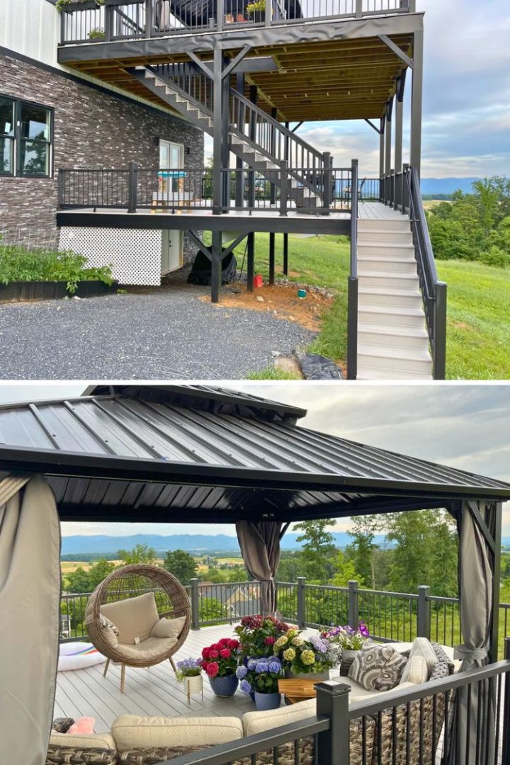 25+ Creative Deck Stair Ideas That Will Make Your Neighbors Jealous ...