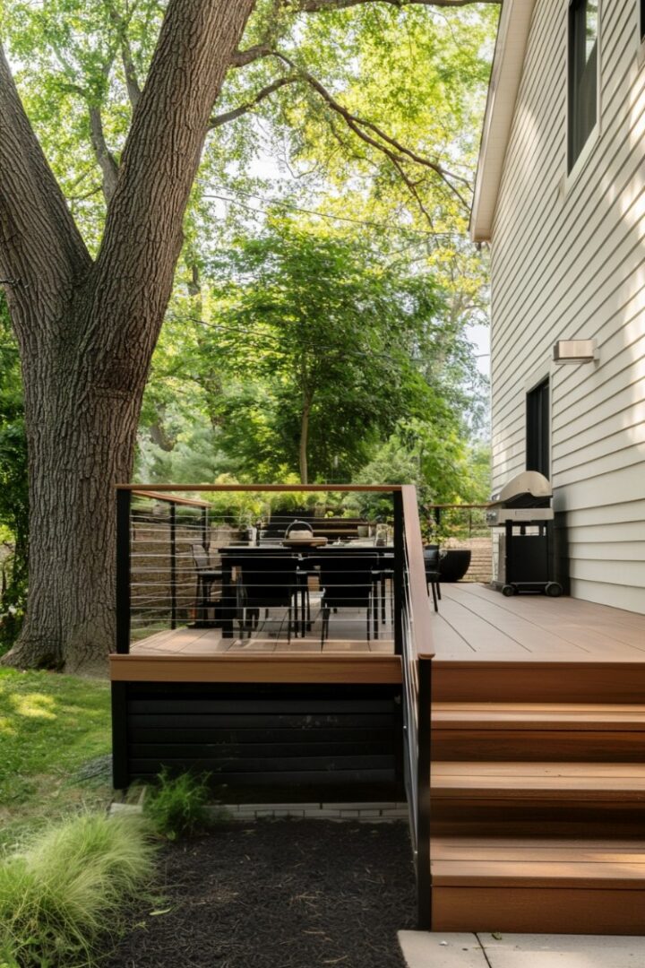 25+ Creative Deck Stair Ideas That Will Make Your Neighbors Jealous ...