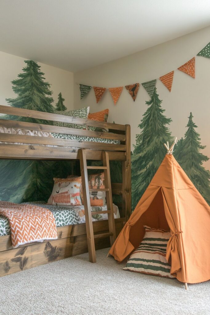 27 Cool and Creative Bunk Room Ideas for Boys - H.M.G