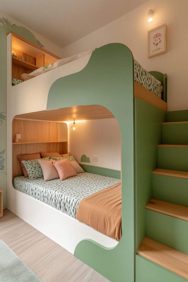 27 Cool and Creative Bunk Room Ideas for Boys - H.M.G