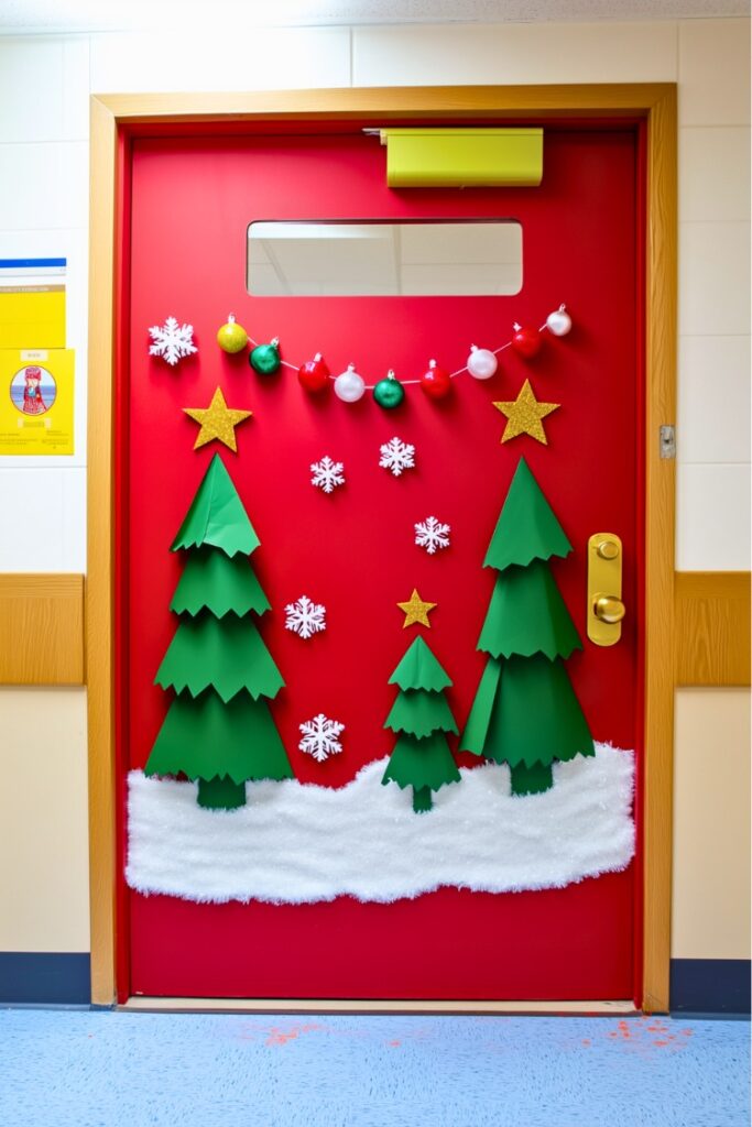 15 Christmas Classroom Door Decorations to Wow Everyone! - H.M.G