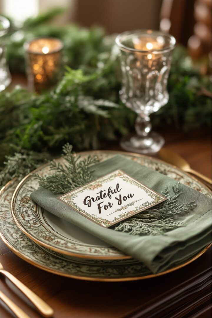 20 Elegant Sage Green Table Decor Ideas for a Memorable Thanksgiving ...