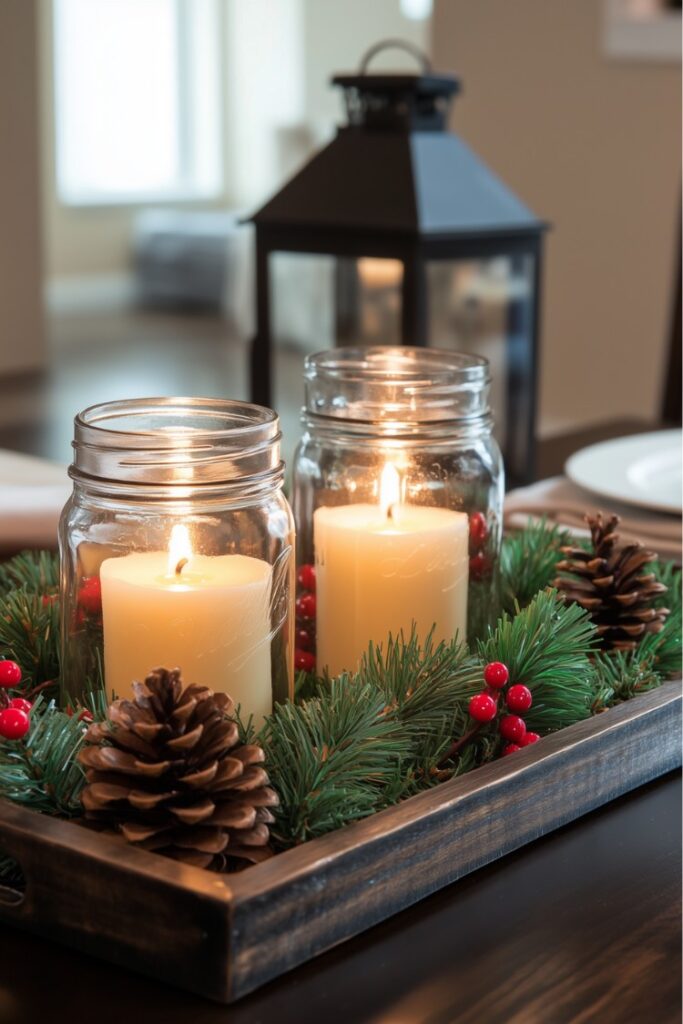20+ Super Easy Christmas Centerpieces With Simple Instructions - H.M.G