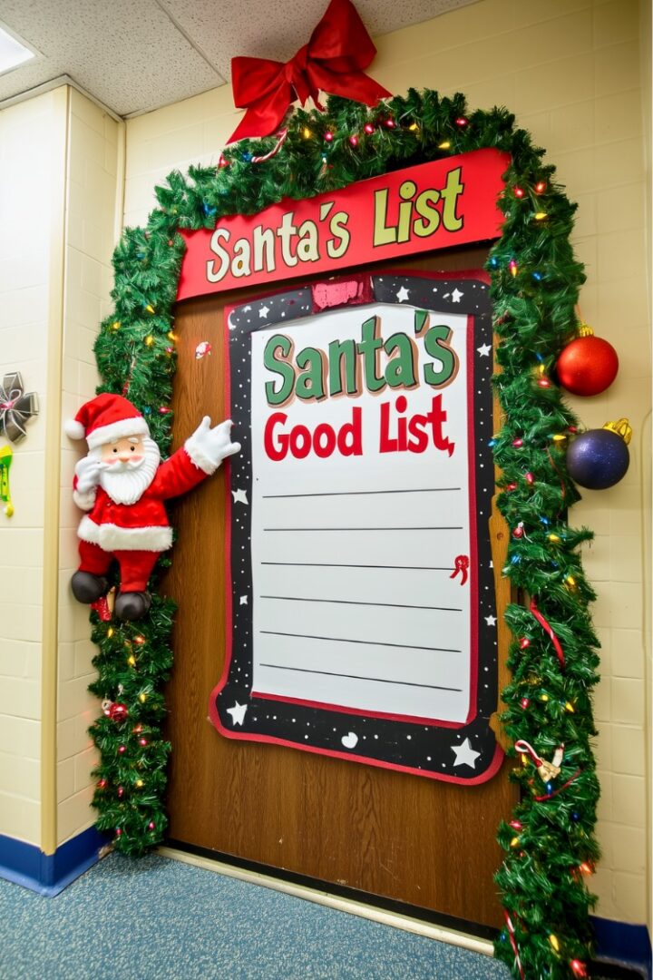 15 Christmas Classroom Door Decorations to Wow Everyone! - H.M.G