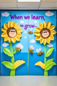 20+ Simple and Easy Spring Classroom Door Ideas Teachers Will Love ...