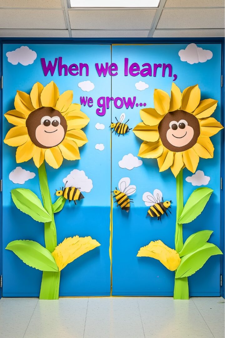 20+ Simple and Easy Spring Classroom Door Ideas Teachers Will Love ...