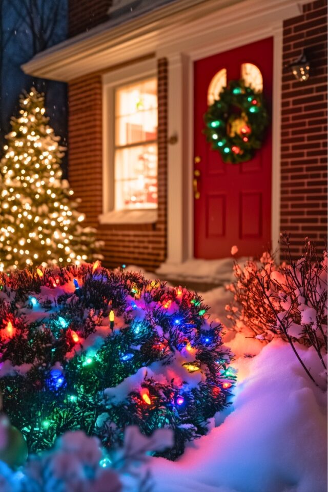 20 Simple Christmas Front Yard Decor Ideas - H.M.G