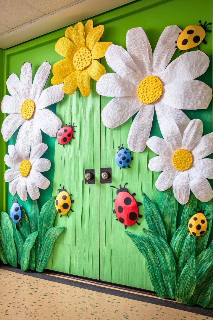 20+ Simple Easy Spring Classroom Doors Teachers Will Love! [Easter ...