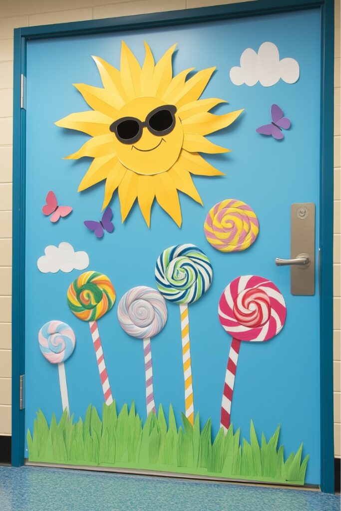 20+ Simple Easy Spring Classroom Doors Teachers Will Love! [Easter ...