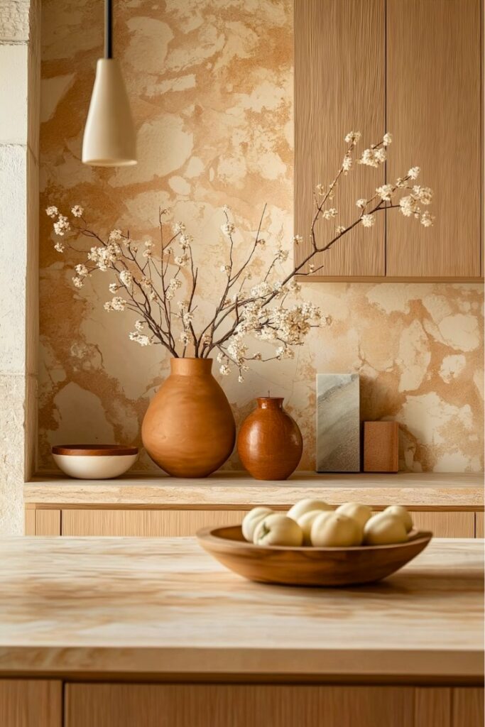 25+ Fabulous Earthy Kitchen Ideas for a Nature-Inspired Makeover - H.M.G