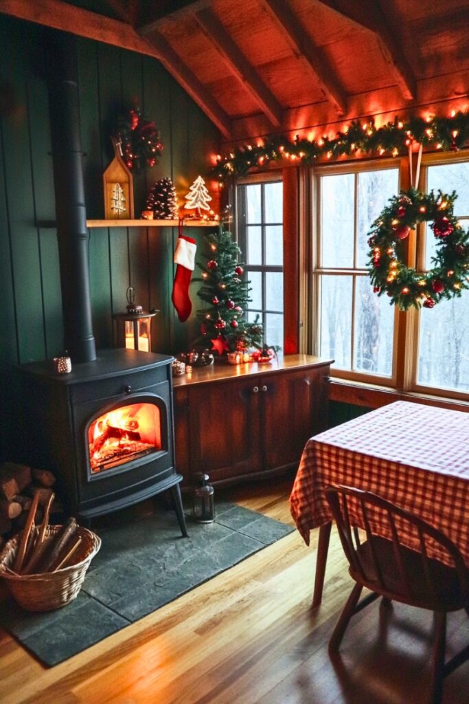 20 Magical Rustic Cabin Christmas Decor Ideas - H.M.G