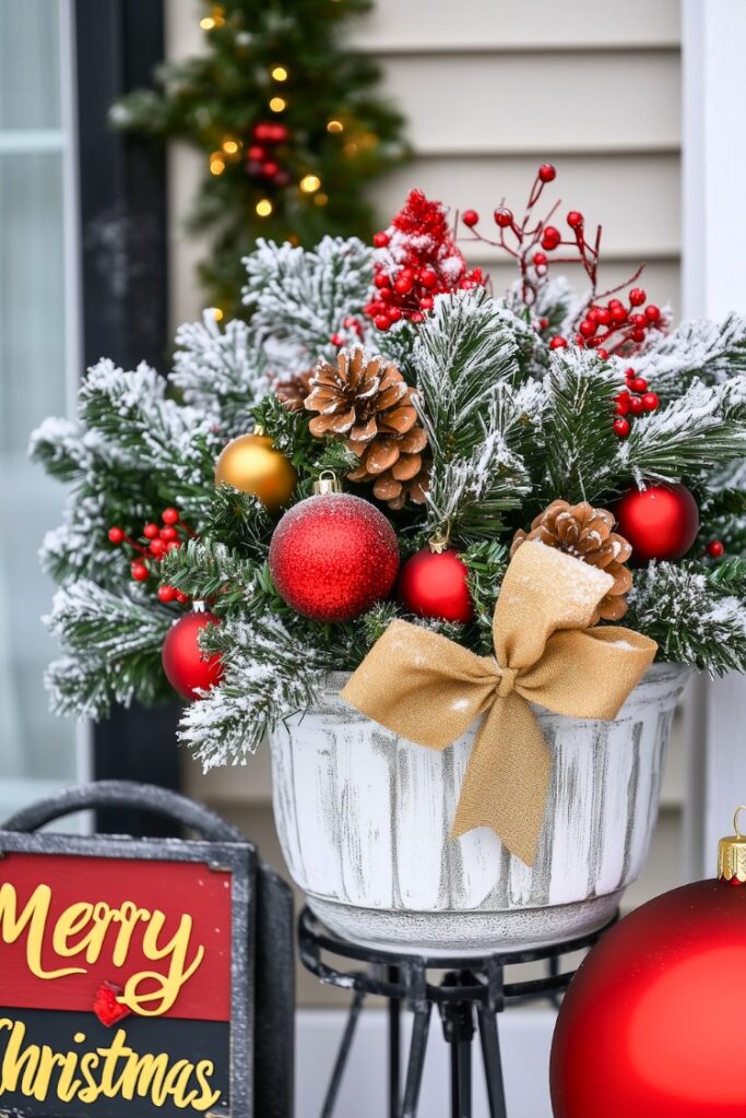 20 Simple Christmas Front Yard Decor Ideas - H.M.G